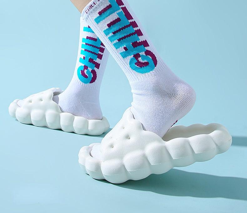 Premium Cookie Slides Super Soft Comfy Non-Slip Slippers Cute Couple ...